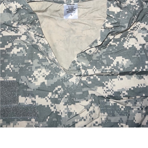 nurse joe | Shirts | Nurse Joe Camouflage Scrub Large | Poshmark